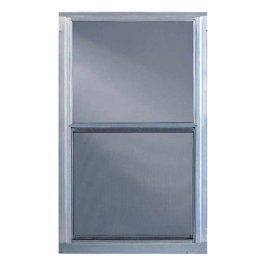 Comfort-Bilt 35-in x 63-in Single-glazed Aluminum Silver Window in the ...