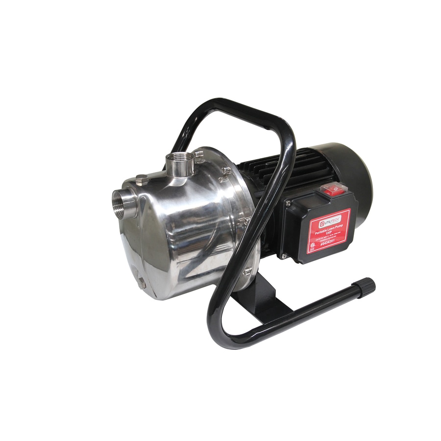 Utilitech 1-HP 115-Volt Stainless Steel Lawn Pump in the Water Pumps ...