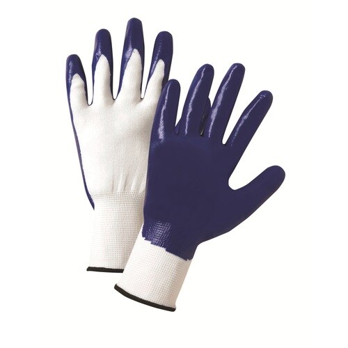 Blue Hawk 5-Pack Large MenS Rubber Work Gloves in the Work Gloves ...