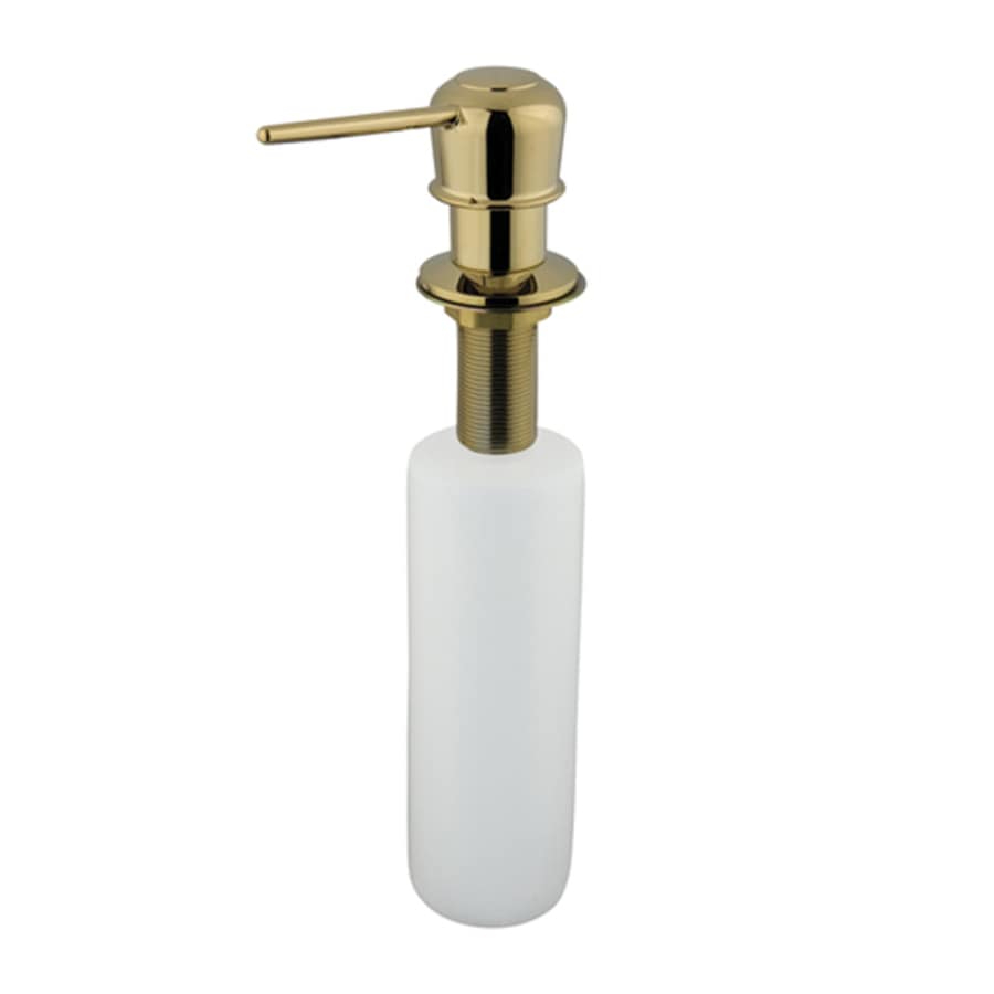 Elements of Design Heritage Polished Brass Soap and Lotion Dispenser at Lowes.com