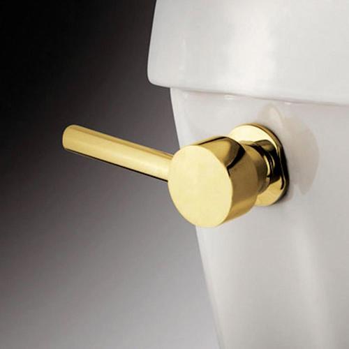 Elements of Design 8-in Polished Brass Toilet Lever in the Toilet ...