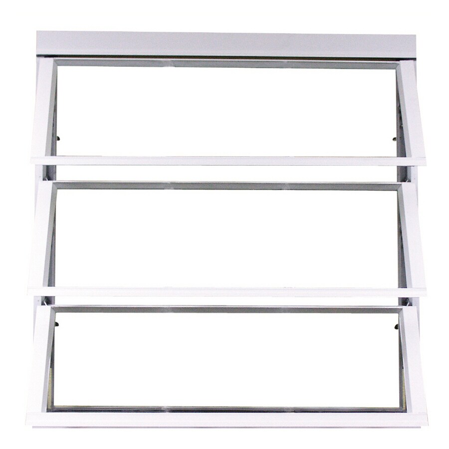West Palm 800 Series Horizontal Aluminum Single Pane Double Strength ...