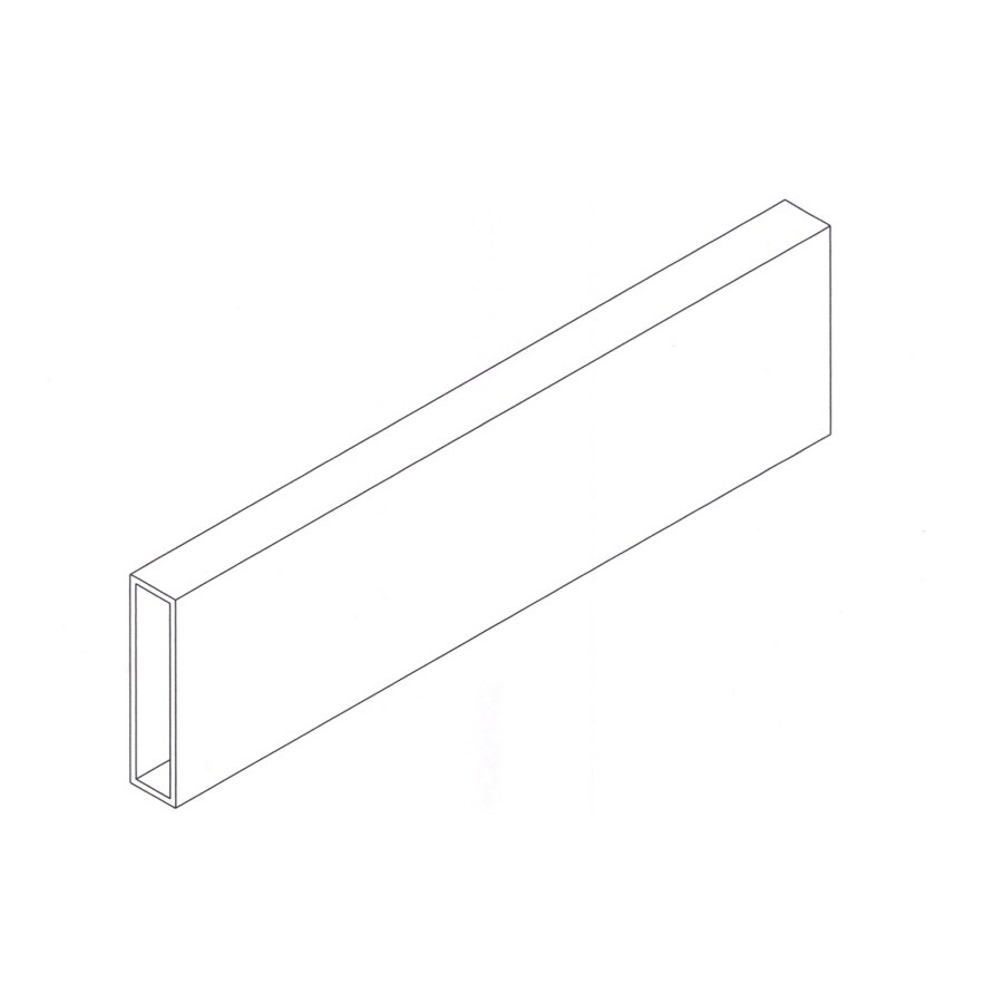 West Palm 1" x 3" x 62-7/8" White Aluminum Mullion at Lowes.com