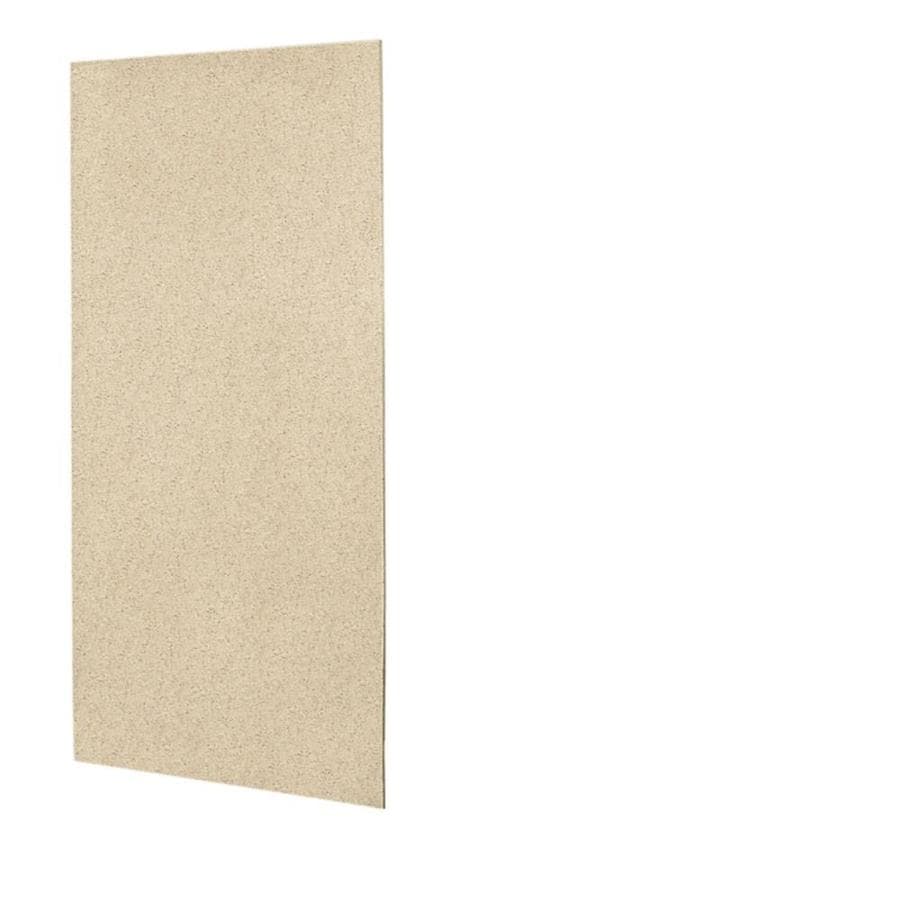 Swanstone 36"W x .25"D x 72"H Bermuda Sand Back Shower Wall Surround at ...