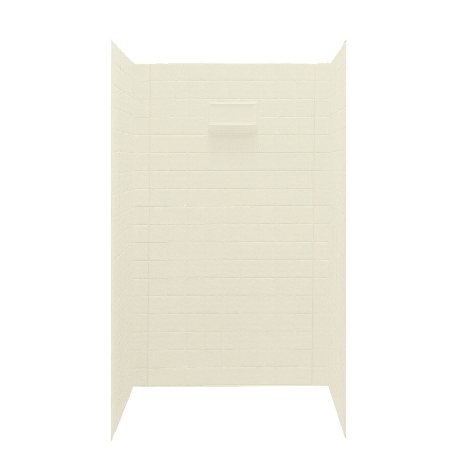 Swanstone Bone Panel Kit Shower Wall Surround (36-in x 48-in) at Lowes.com