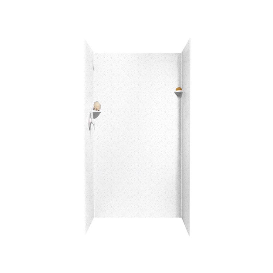 Swanstone Arctic Granite Solid Surface Shower Wall Surround Side and ...