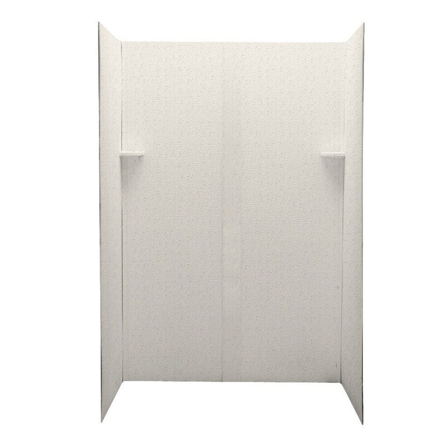 Swanstone Tahiti Matrix Solid Surface Shower Wall Surround Side and ...