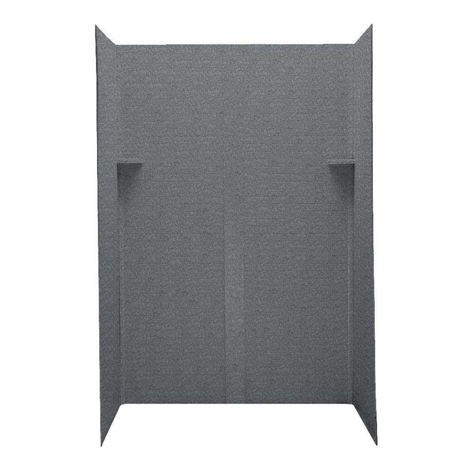 Swanstone Night Sky Solid Surface Shower Wall Surround Side and Back ...