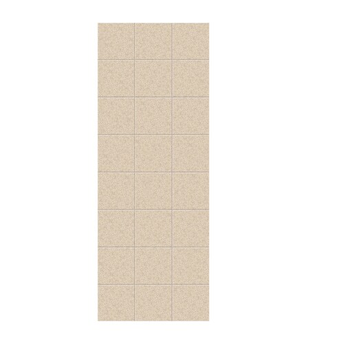 SWAN 36-in x 96-in Bermuda Sand Shower Surround Side Wall Panel in the ...