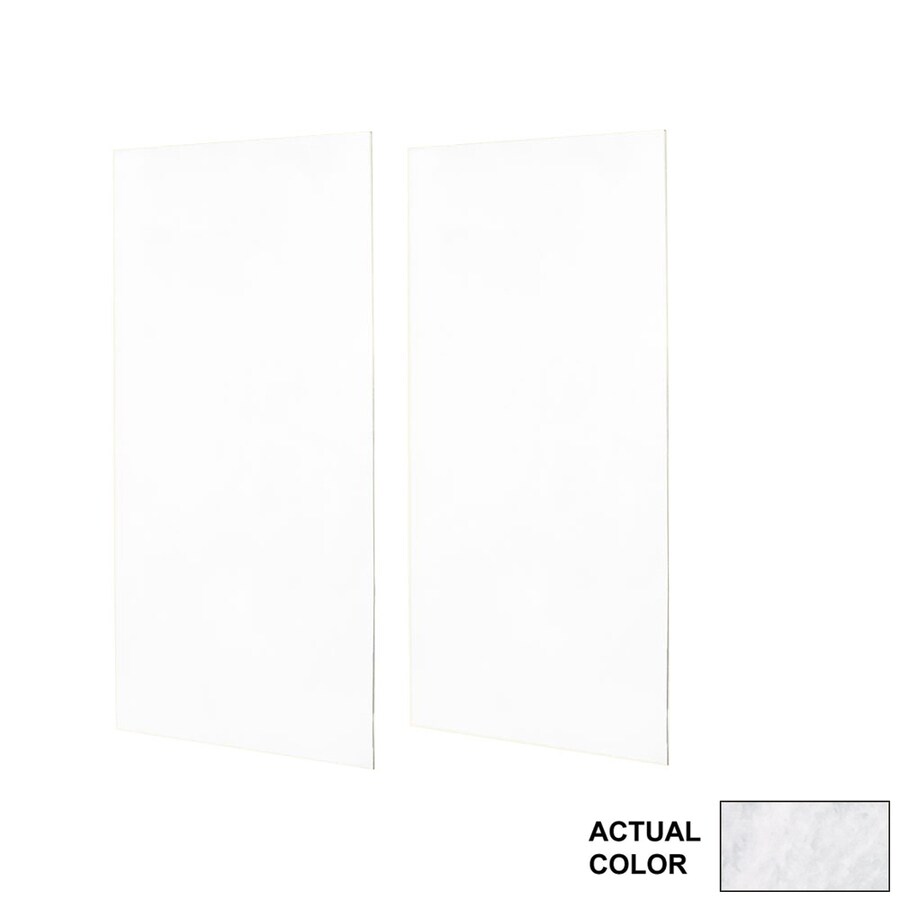 SWAN Ice Panel Kit Shower Wall Surround (0.25-in x 48-in) in the Shower ...