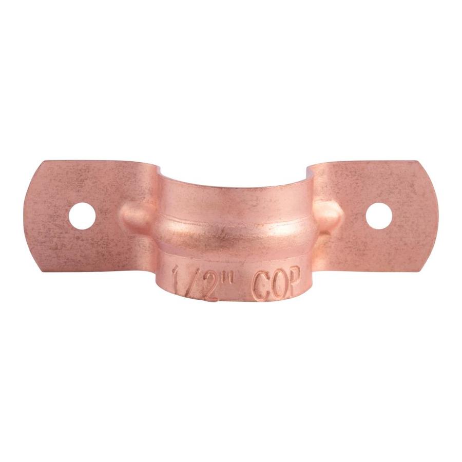 HoldRite 1/2-in Copper 2-Hole Strap in the Pipe Support & Clamps ...