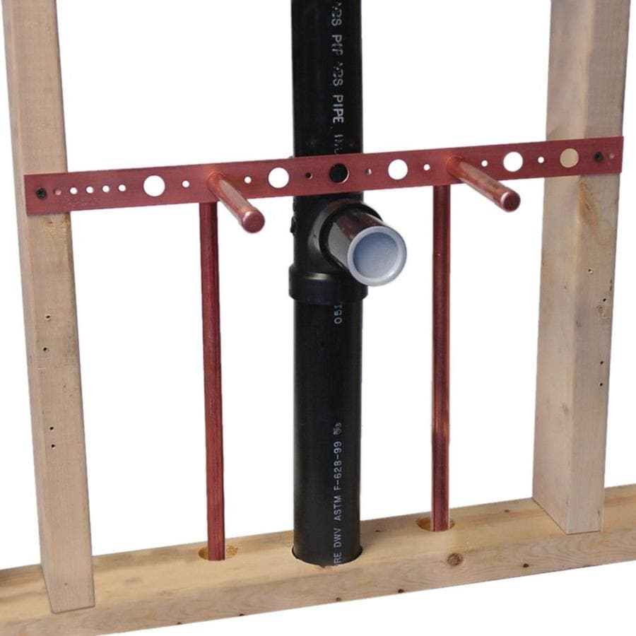 HoldRite 1/2-in to 1/2-in dia Copper Plated Steel Holdrite Bracket in ...