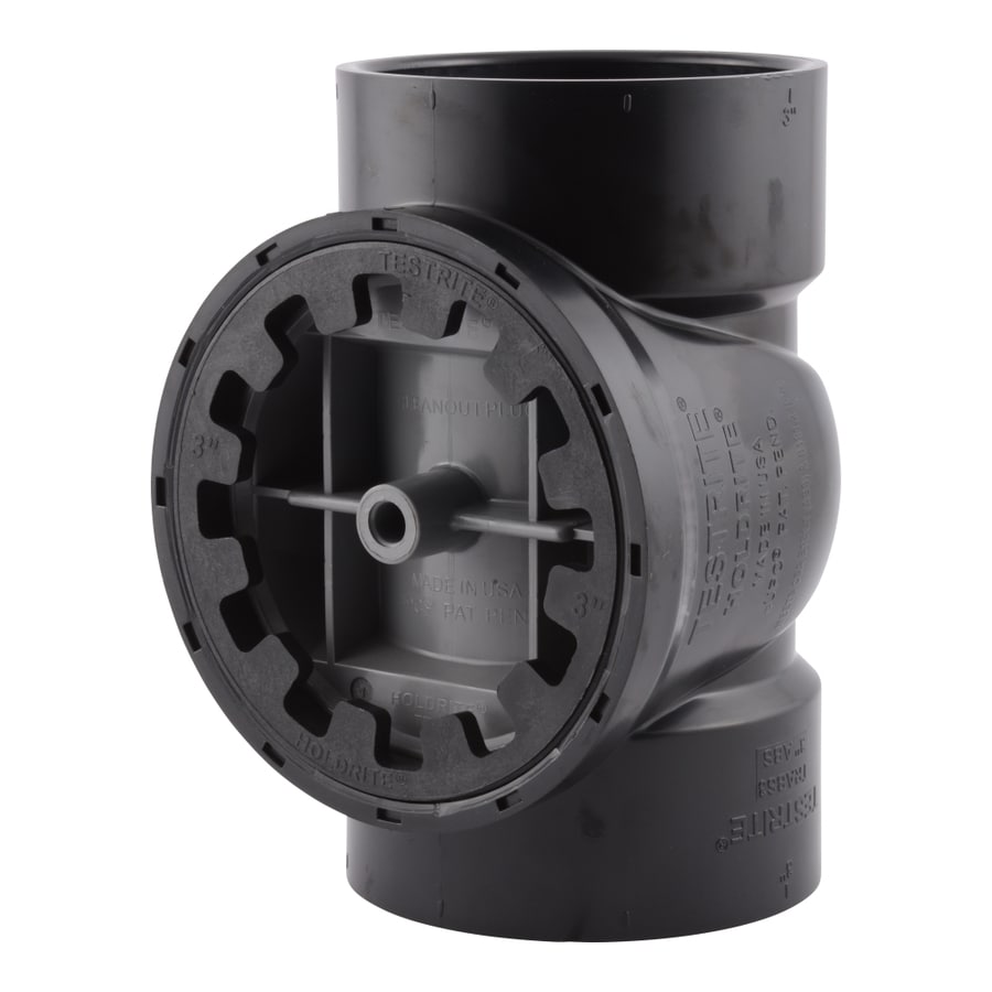 HoldRite N/A-Degree ABS Test tee Fitting at Lowes.com