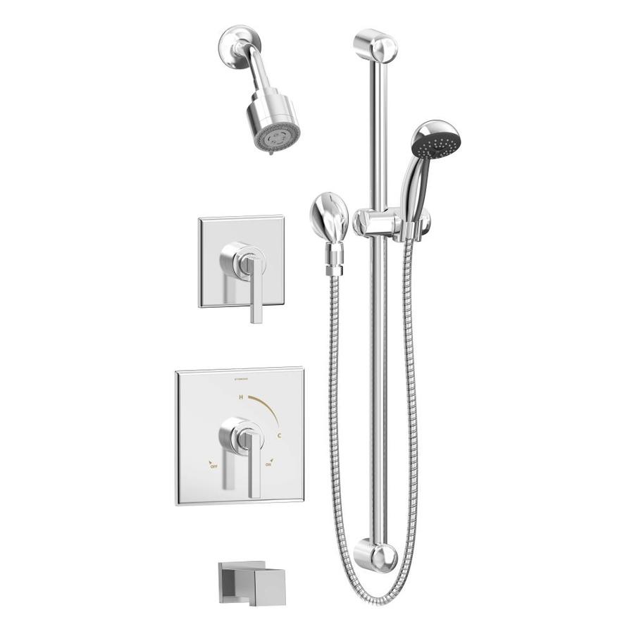 Symmons Duro Polished Chrome 2-handle Bathtub and Shower Faucet in the ...