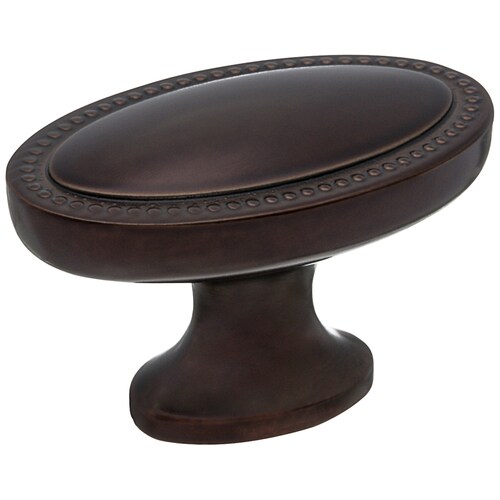 allen + roth 0.79-in Bronze Oval Transitional Cabinet Knob in the Cabinet Knobs department at ...