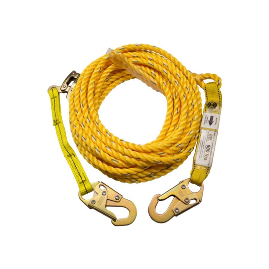 Guardian Fall Protection Poly Steel Rope Vertical Lifeline Assembly at ...