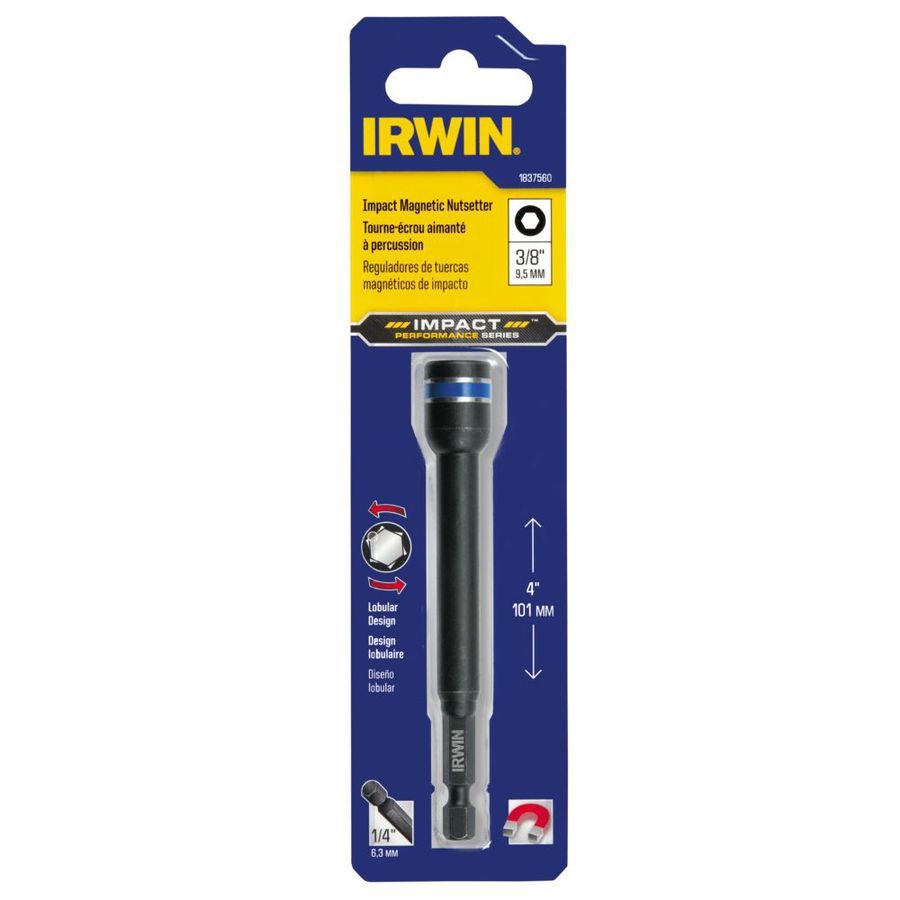 IRWIN 3/8-in x 4-in SAE Hex Nut Driver in the Nut Drivers department at ...