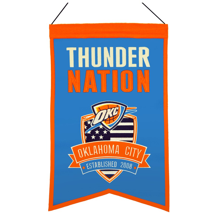 Winning Streak Oklahoma State City Thunder Banner at Lowes.com