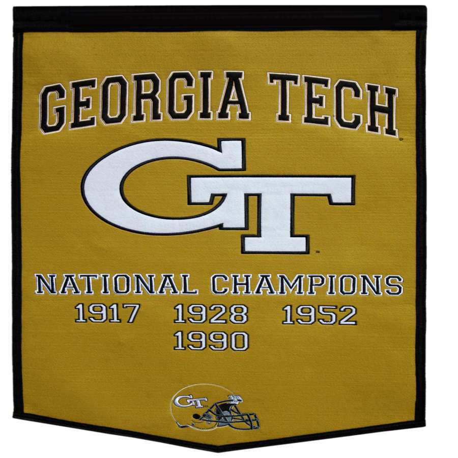 Winning Streak Georgia State Tech Yellow Jackets Banner at Lowes.com