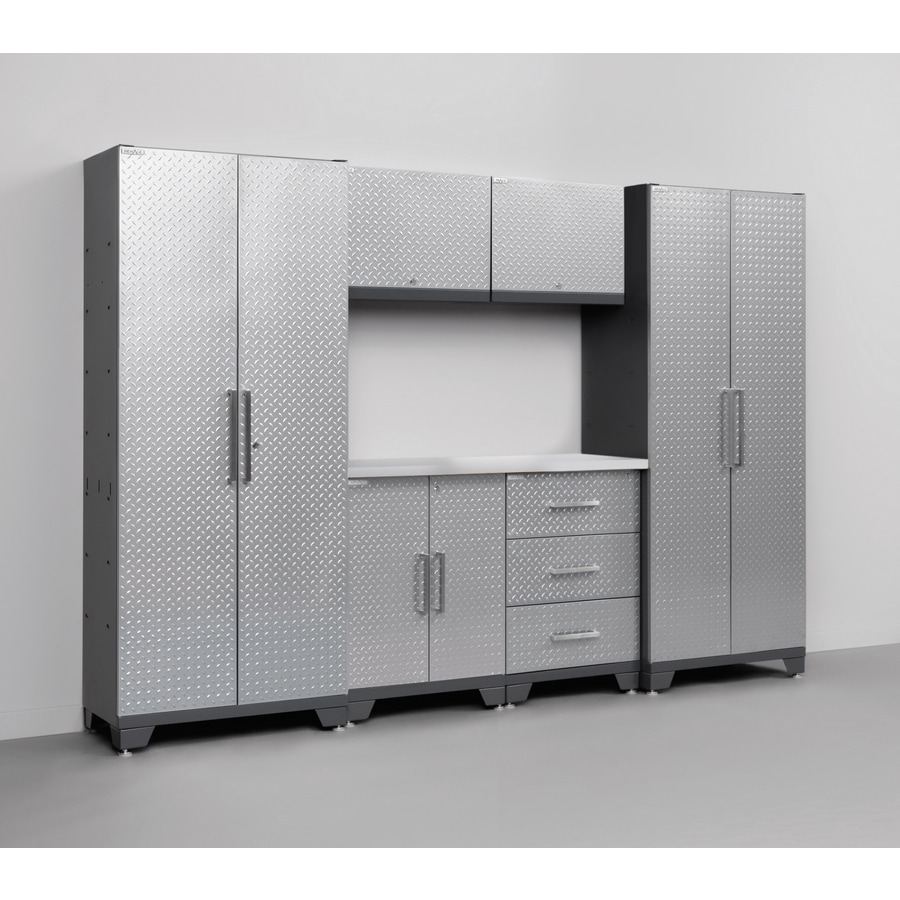 NewAge Products Performance Diamond Plate 108-in W x 75-in H Silver ...