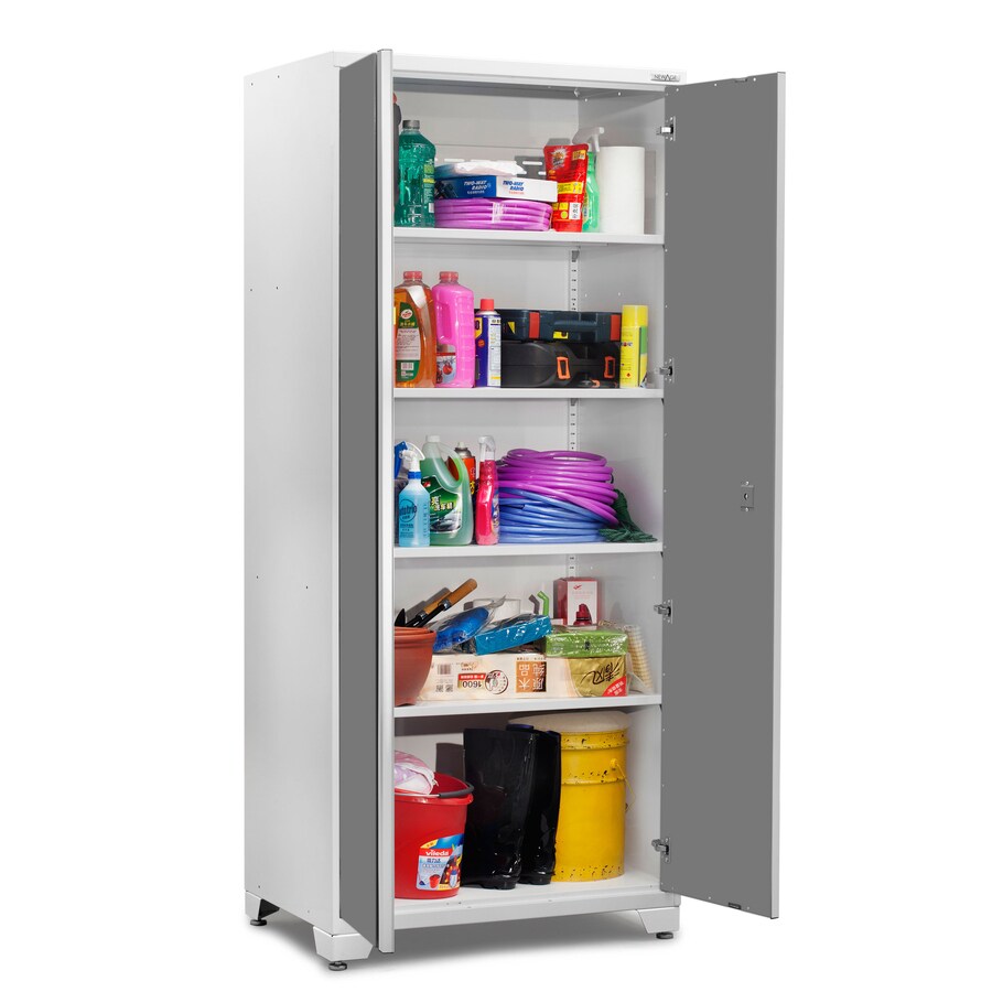 NewAge Products Pro 3 14-Piece Steel Garage Storage System in Bright ...
