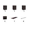 NewAge Products Home Bar 72-in x 85-in Rectangle Cabinet Bar at Lowes.com