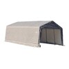 ShelterLogic 12-ft x 20-ft Polyethylene Canopy Storage Shelter at Lowes.com