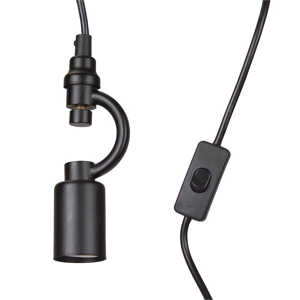 Design Trends 15' Black Pendant Swag with Chain at Lowes.com