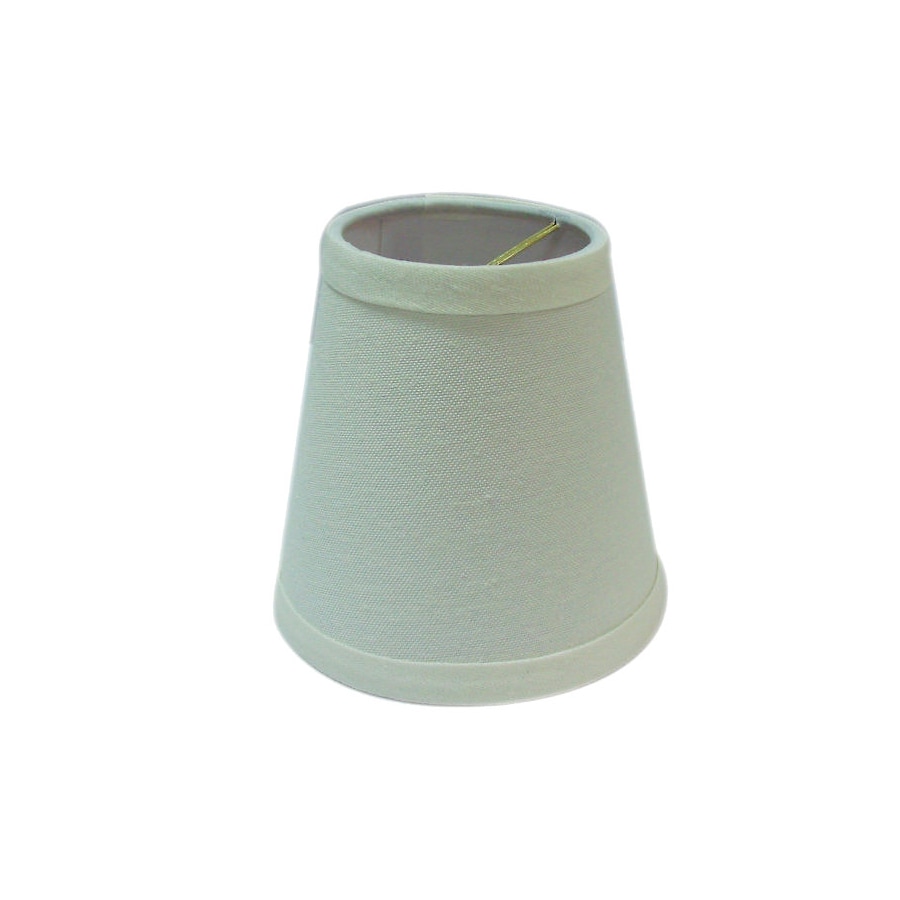 Portfolio 12-in Light Natural Cream Chandelier Light Shade Clip-on ...