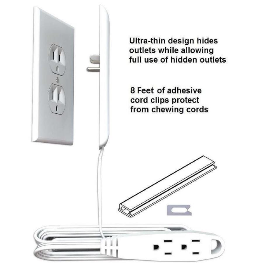 sleek SOCKET 9-ft 16-AWG/3 SPT-2 13-Amps Flat Plug Extension Cord in ...