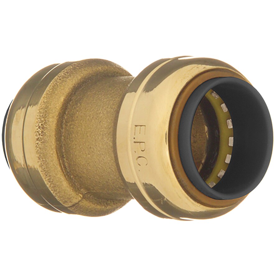 Blue Hawk 1/4-in x 1/4-in Push-Fit Coupling at Lowes.com