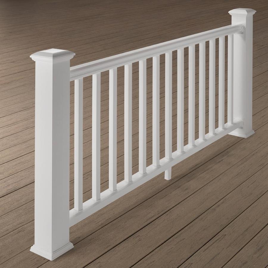 TimberTech (Assembled: 8-ft x 3-ft) RadianceRail Express Black ...