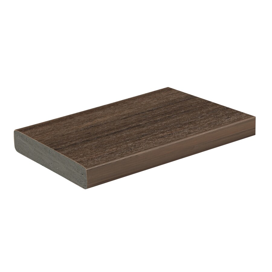 TimberTech AZEK Vintage 20-ft English Walnut PVC Deck Board at Lowes.com