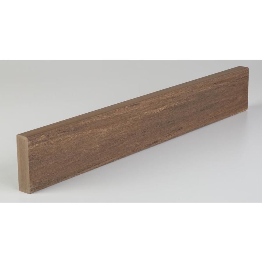 TimberTech AZEK Vintage Narrow Width 20-ft English Walnut Square PVC ...