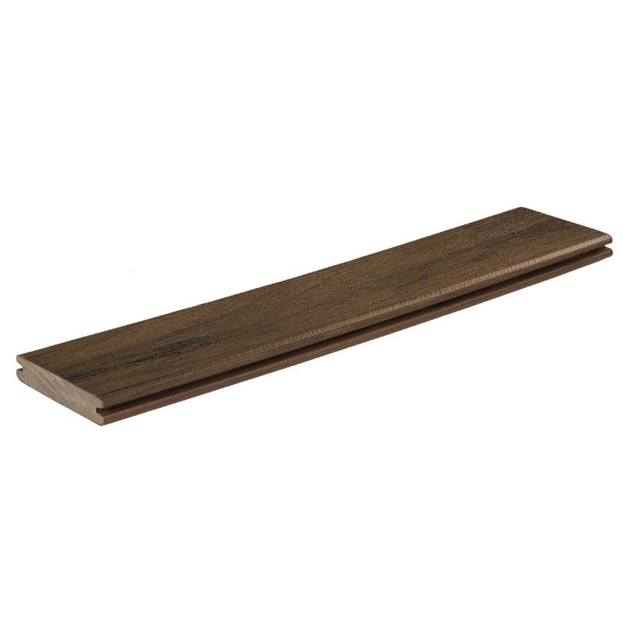 TimberTech PRO Reserve 16-ft Dark Roast Grooved Composite Deck Board in ...