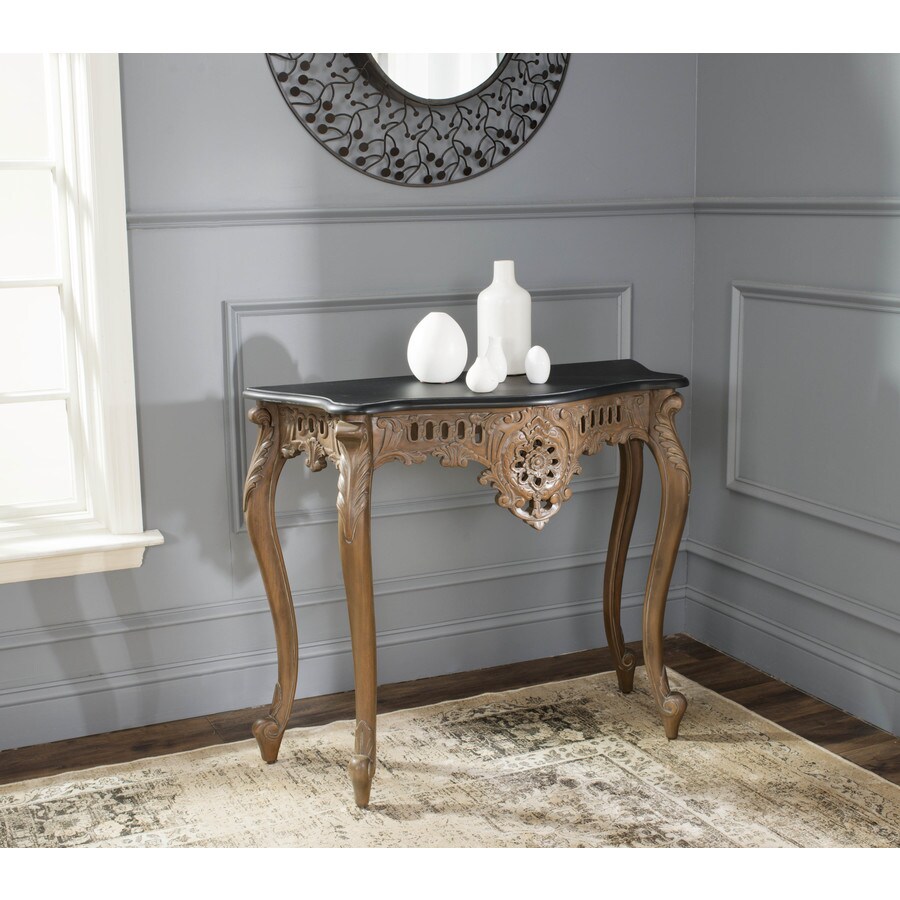 Safavieh Gillingham Country Black Console Table at Lowes.com