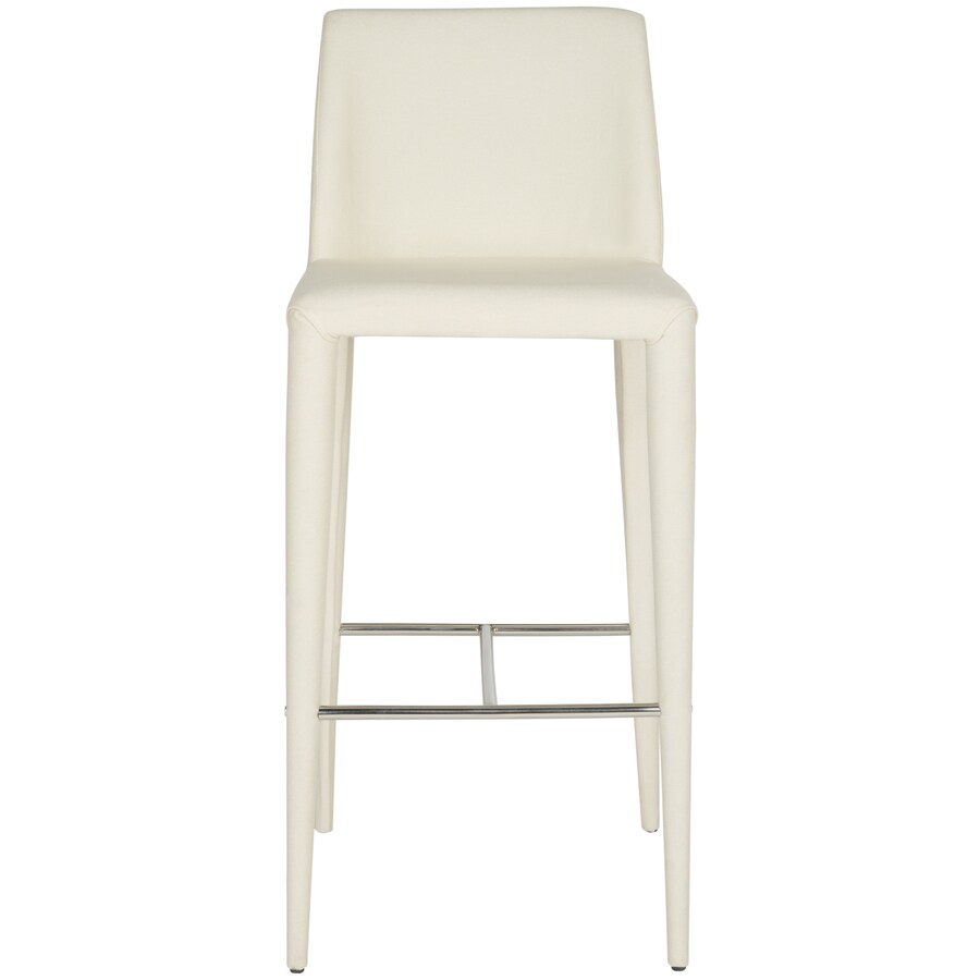 Safavieh Garretson Set of 2 Linen Beige Bar Stool at Lowes.com