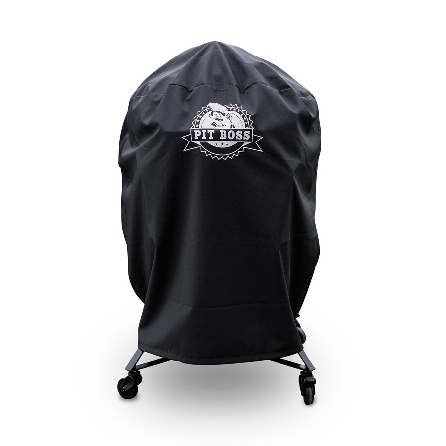 Pit Boss 48.5-in Black Charcoal Grill Cover in the Grill Covers ...