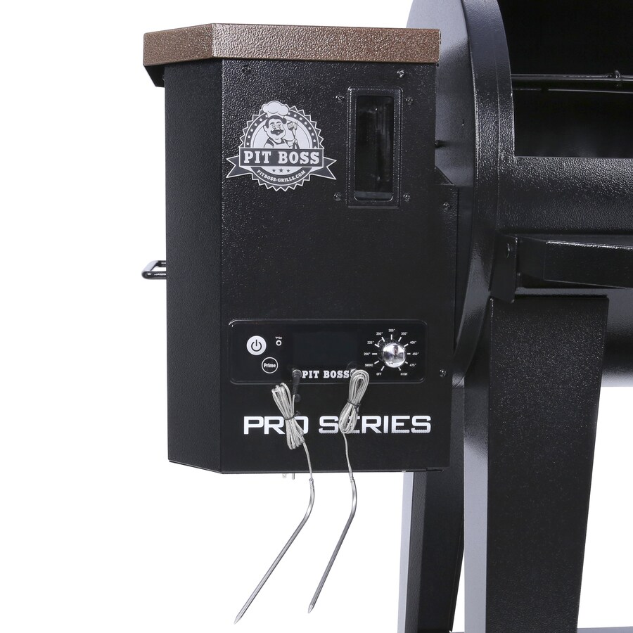 Pit Boss Pro Series 1100-sq in Black Pellet Grill at Lowes.com