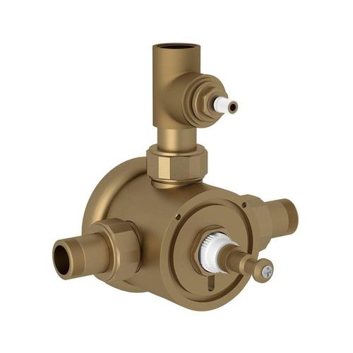 Rohl Perrinand Rowe 3/4-in ID MNPT x 3/4-in OD FNPT Brass Thermostatic ...