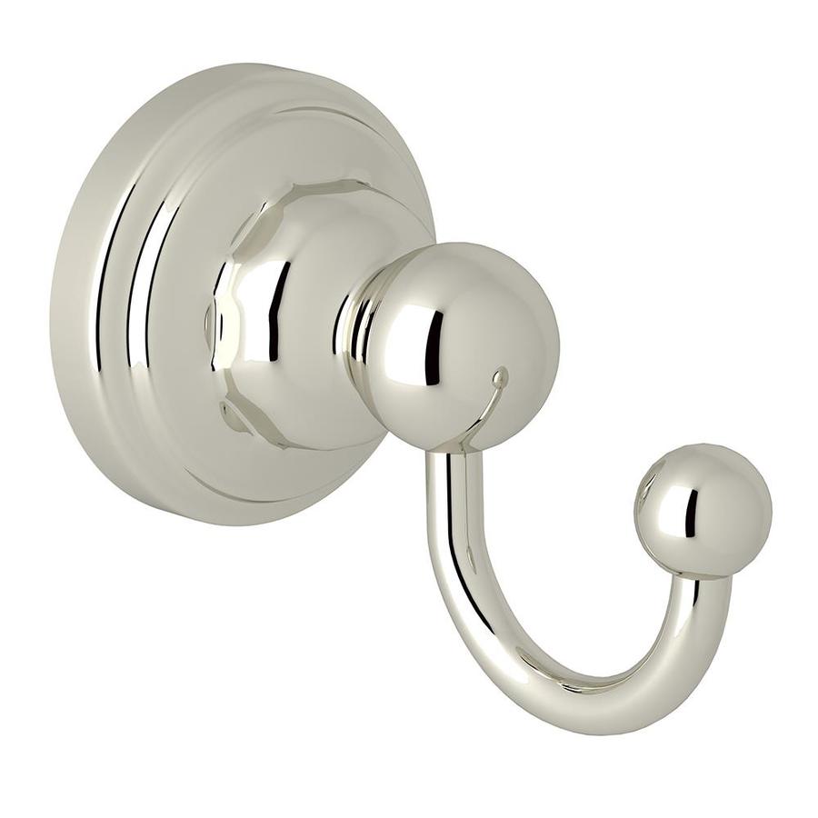 Rohl Perrin and Rowe Single Hook Polished Nickel Towel Hook in the ...