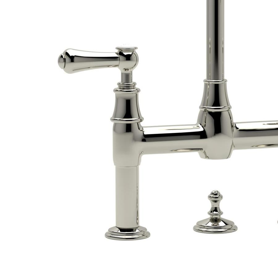 Rohl Perrin and Rowe Polished Nickel 2-handle Widespread Bathroom Sink ...