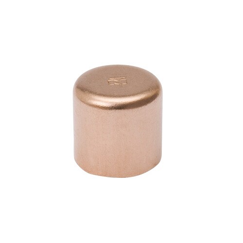Mueller Streamline 25-Pack 1/2-in Copper Solder Cap Fittings in the ...