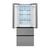 Haier 15-cu ft 4-Door Counter-Depth French Door Refrigerator (Glass) at ...