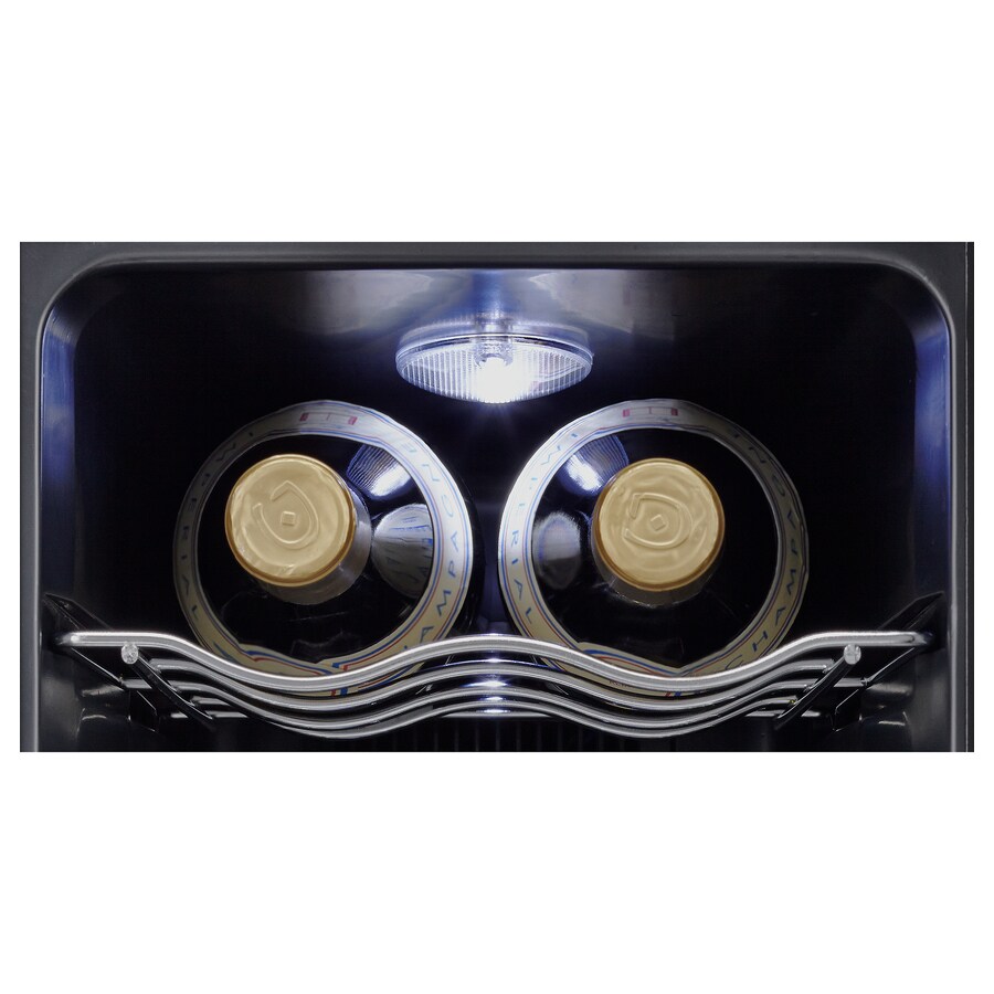 Haier 6-Bottle Black Wine Chiller at Lowes.com