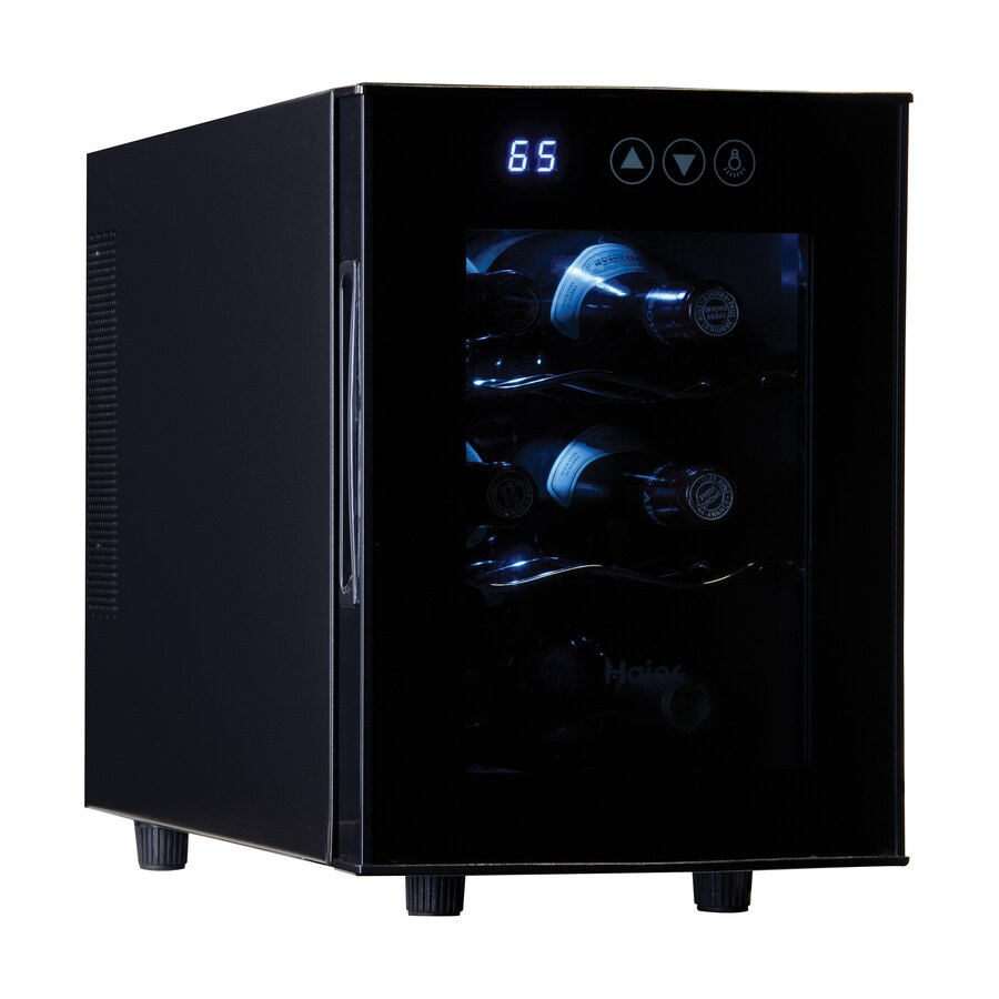 Haier 10-in W Black Wine Cooler at Lowes.com