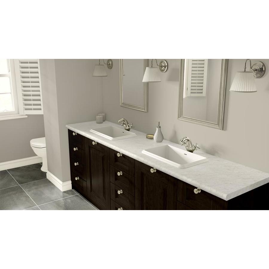 Wilsonart Standard 36-in x 120-in White Carrara Laminate Kitchen ...