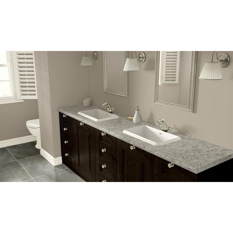 Wilsonart Standard 36-in W x 144-in L White Juparana Laminate Sheet in ...
