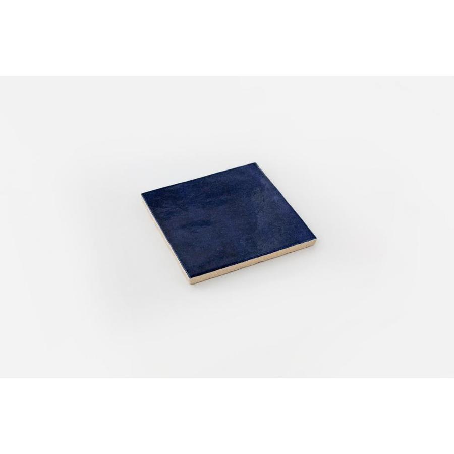 Bedrosians Cloe 57-Pack Blue 5-in x 5-in Glossy Ceramic Wall Tile in ...