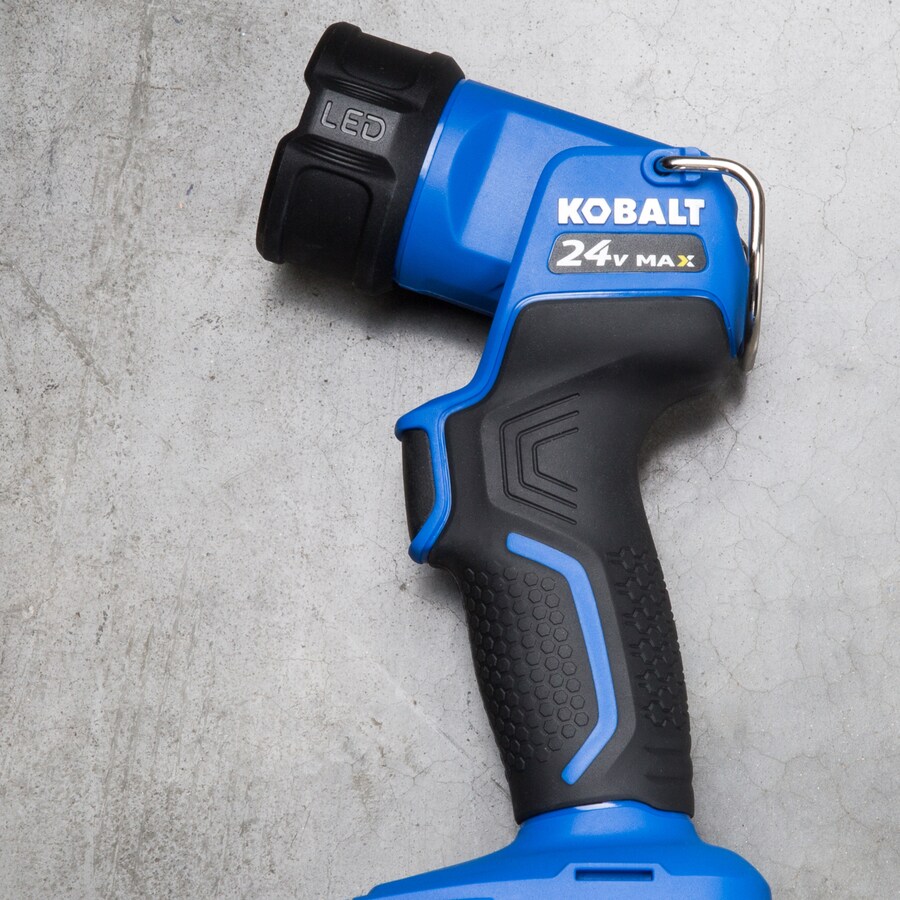 Kobalt 24-Volt Max 200-Lumen LED Rechargeable Power Tool Flashlight in ...